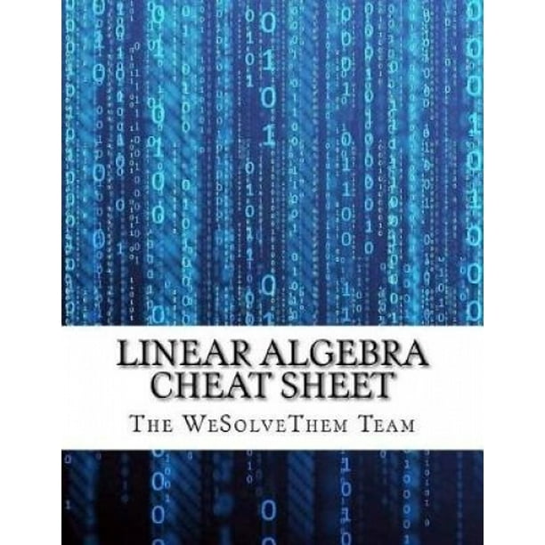 Linear Algebra Cheat Sheet - Walmart.ca