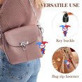 BESTYASH Funny Clown Keychain PVC Alloy Pendant for Keys Multi Color ...