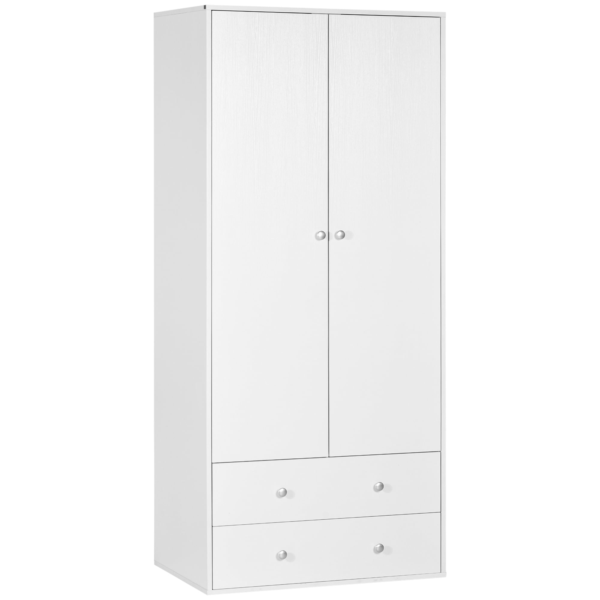Click here for Homcom Wardrobe Closet  Armoire With Drawers And H... prices