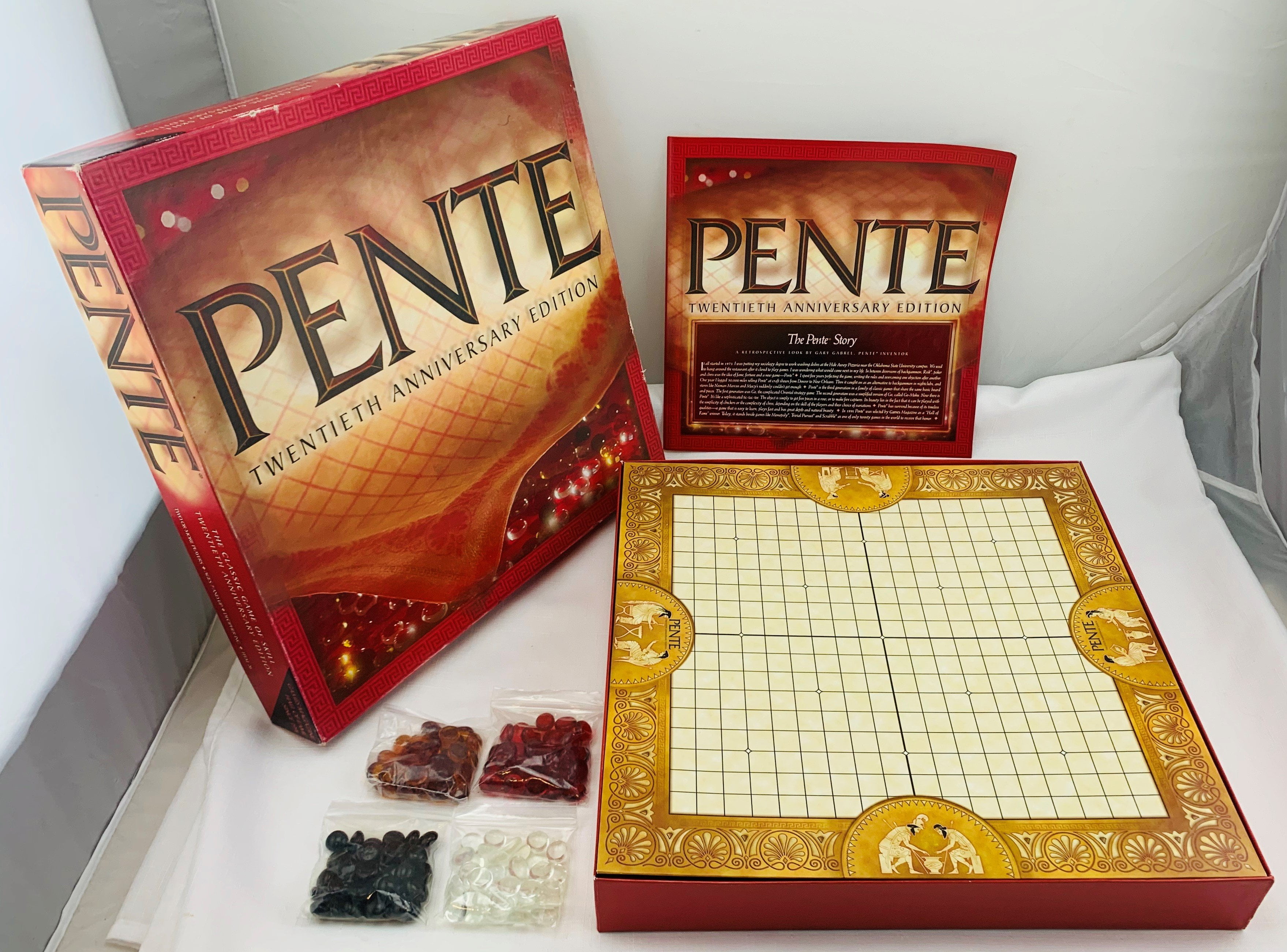 Vintage Pente Board Game 20th Anniversary Edition Board Games Games ...