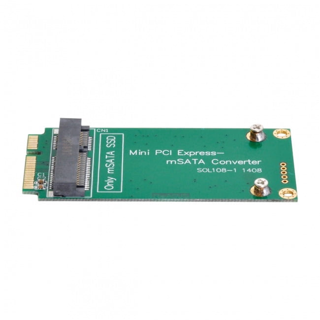 FVH 3x5cm mSATA Adapter to 3x7cm Mini PCI-e SATA SSD for Asus Eee PC ...
