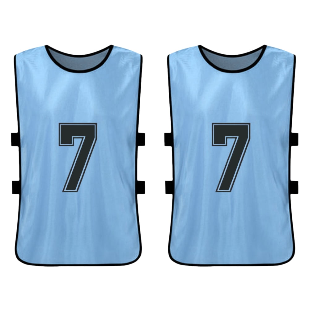 12 PCS Adults Soccer Pinnies Quick Drying Football Team Jerseys Youth ...