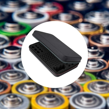 EVA , Shockproof Organization Holds 9V AAA Batteries Battery Storage ...