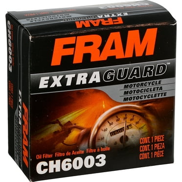 FRAM Motorcycle/ATV Oil Filter, CH6007 for Select Honda Models ...