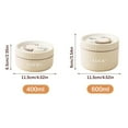 Nonrust Steel Lunch Box Set Includes 400ml and 600ml Container for ...