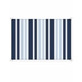 Blue Dark Sun Shade Sail 8'X10' Blue Striped Minimalist Contrast ...