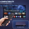 V6 Plus Bluetooth Voice Remote Control Replacement with Backlight ...