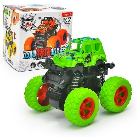 Mini 4wd Truck Toy 4 Wheels Monster Truck Stunt Car Children Toys Car ...