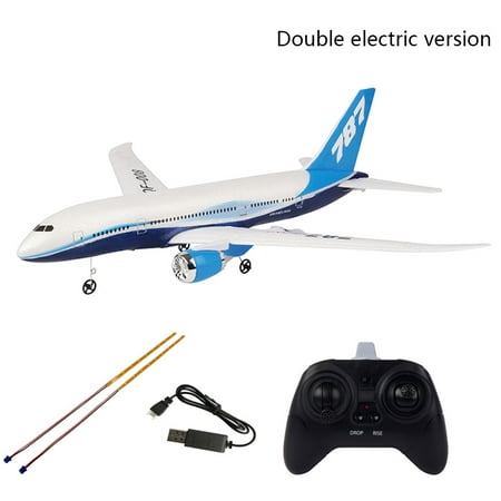 QF008-Boeing 787 DIY Toys Aeromodelling Fixed Wing RC Airplane 3CH ...