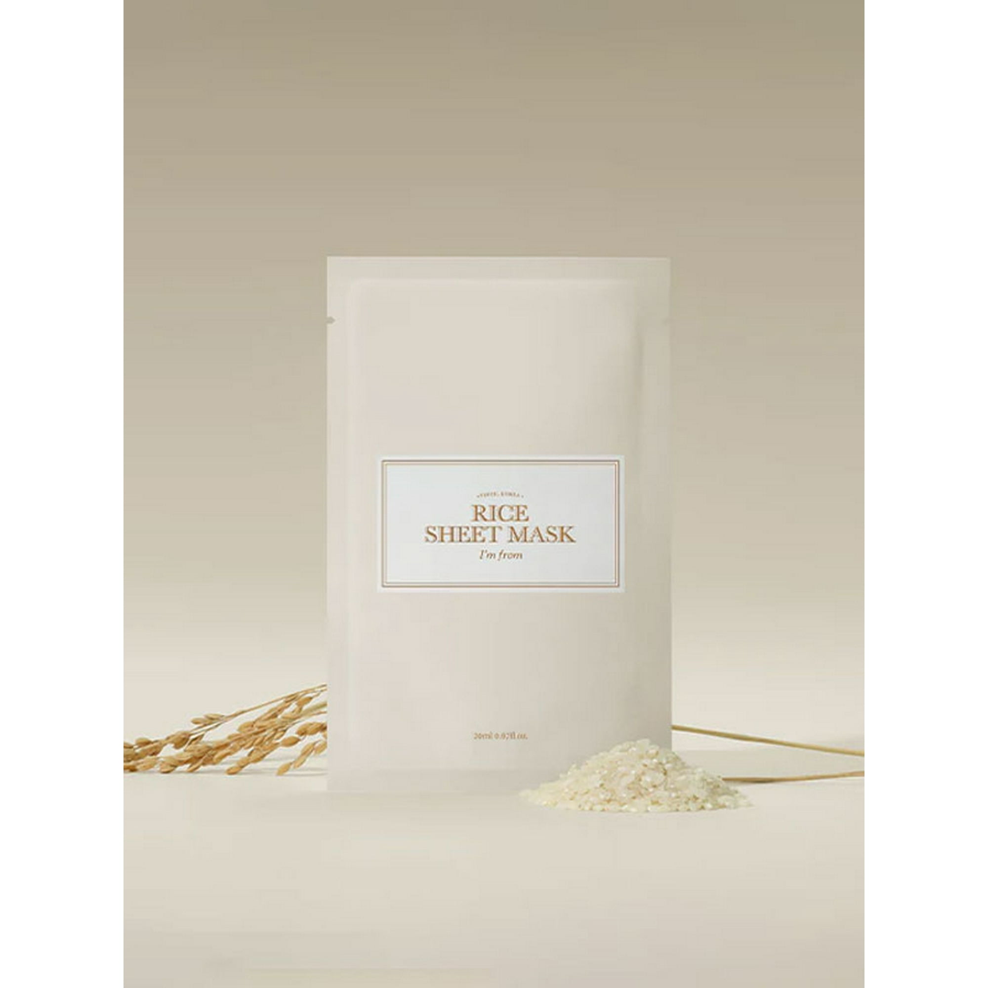 Click here for Im From Rice Sheet Mask 20ml - 1 Box / 5 Pcs 20 Ml prices