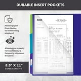 PERFORMORE 12-Pocket Spiral Notebook Organizer with 6 Dividers ...