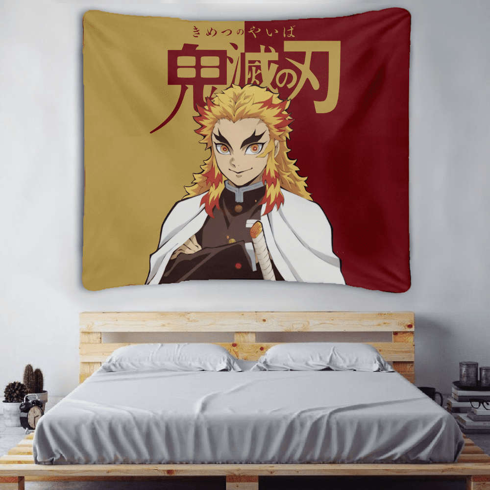 Demon Slayer Hanging Photography Backdrops Cool Soft Animation Paint ...