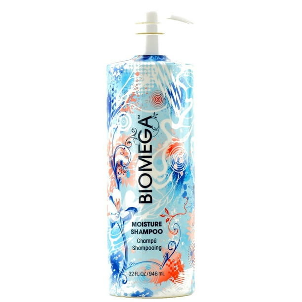 32 oz / liter , Aquage Biomega Moisture Shampoo Hair Scalp - Pack of 2 ...