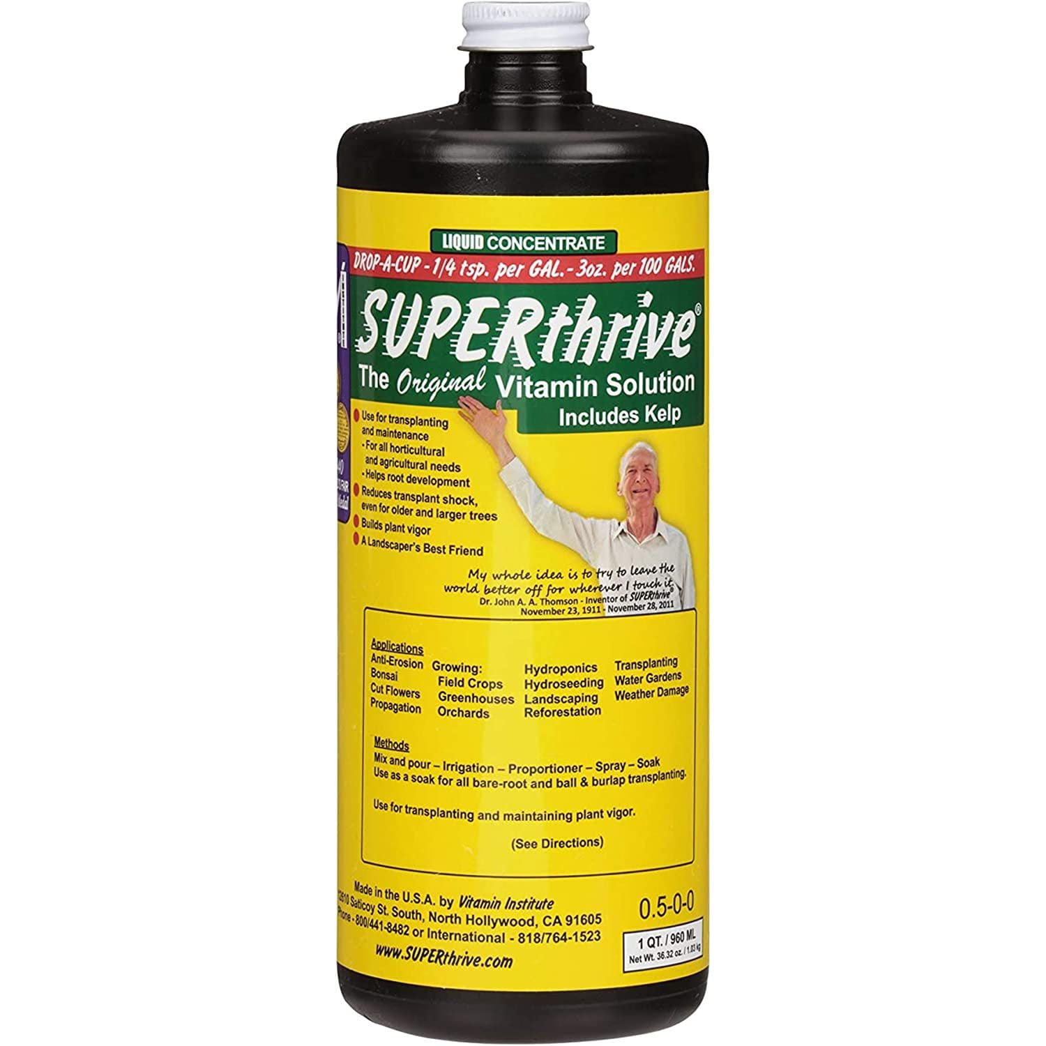 SUPERTHRIVE QUART 732823 by SuperThrive - Walmart.com