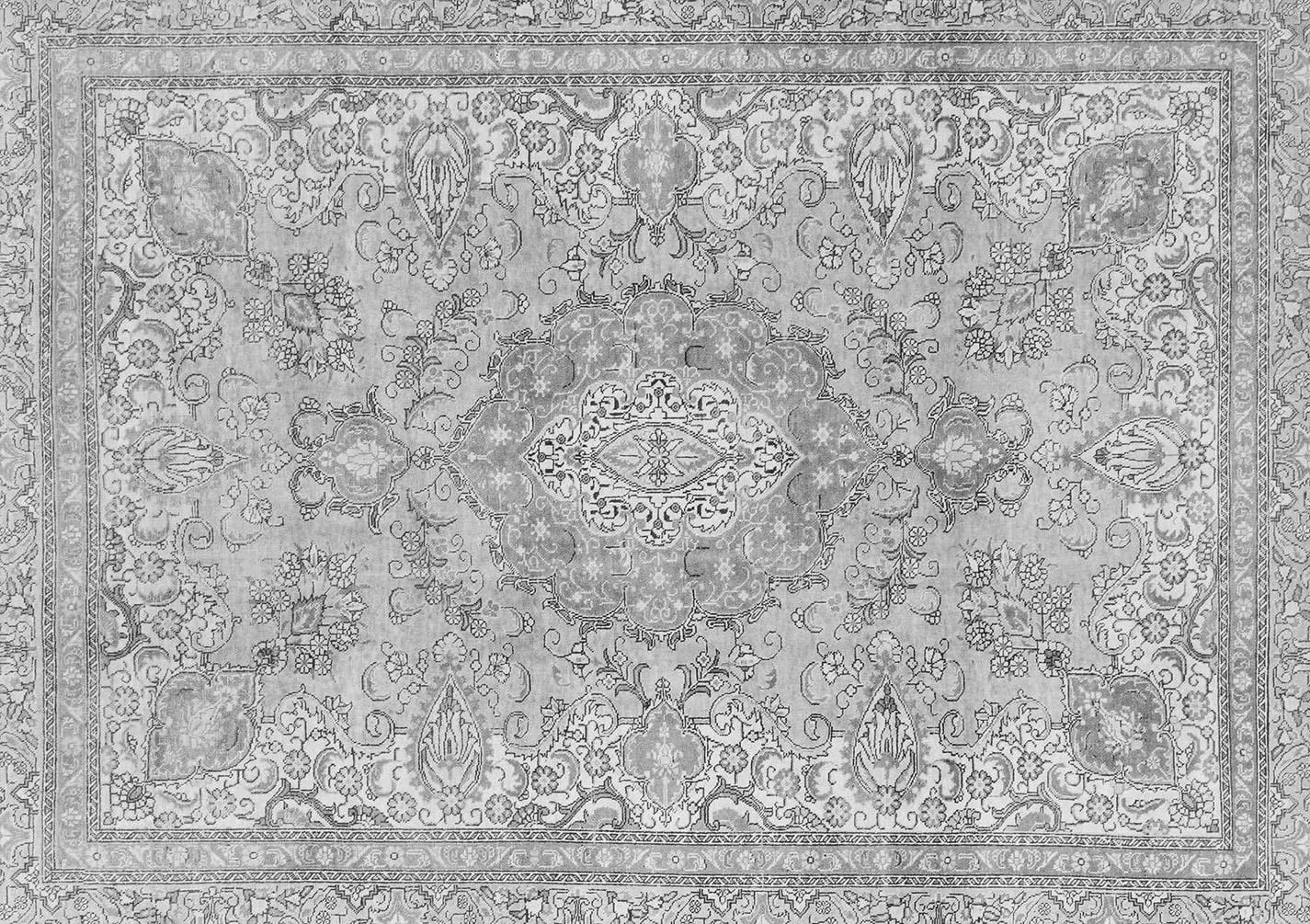 Ahgly Company Indoor Rectangle Abstract Gray Modern Area Rugs, 2' x 3 ...