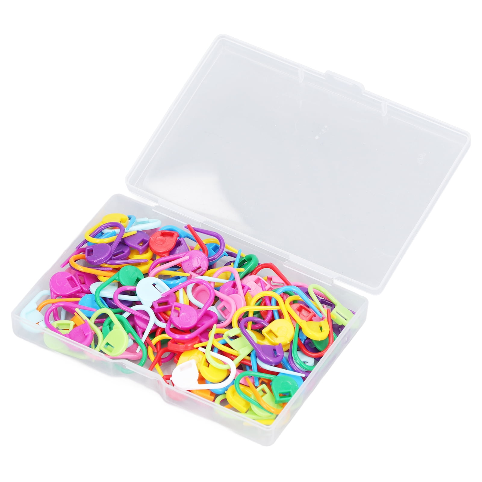 Click here for Qukaim Crochet Markers 100pcs Stitch Markers Box S... prices