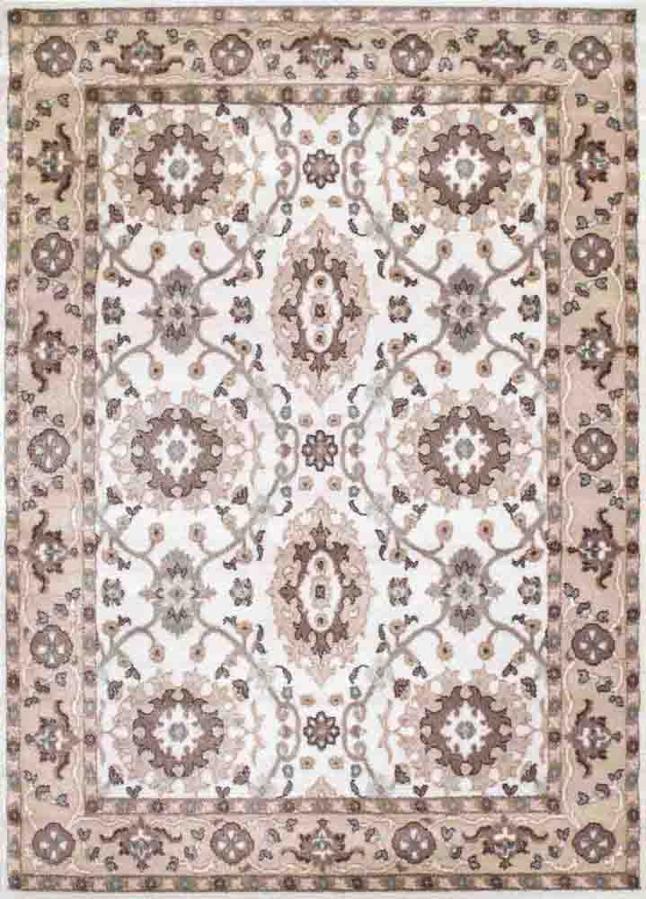 Radici Usa Castle Area Rugs - 3508 Traditional Oriental Ivory Vines ...