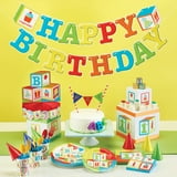ABC Blocks Birthday Invitations, 8 pk - Walmart.com