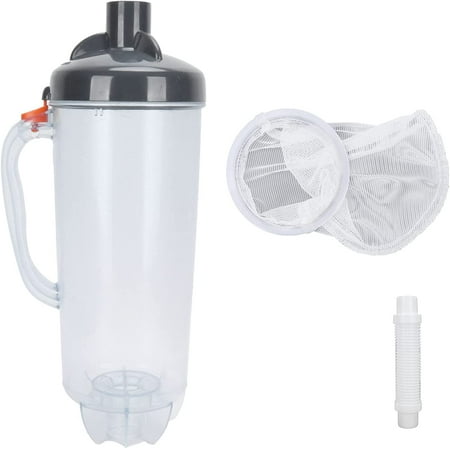 Pool Leaf Tank Inline Leaf Trap Swimming Pool Vacuum Filter with Mesh ...