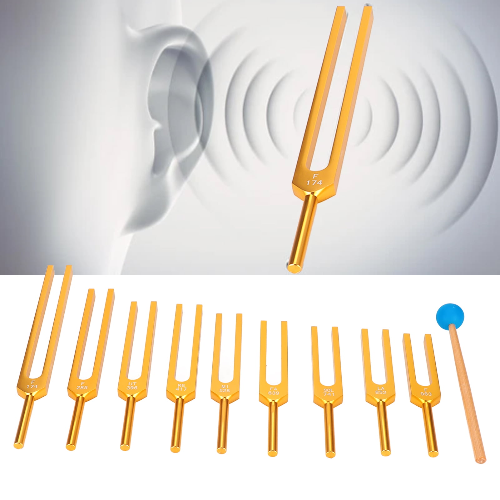 Click here for Mgaxyff Tuning Fork Set  Improves Clarity Resonant... prices