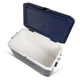 Open Box Igloo 70 QT Latitude Hard Sided Cooler, Blue and Gray ...
