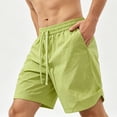 Ceisia Men's Quick Dry Drawstring Shorts with Perforated Side Panels ...