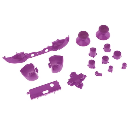 Bumper Buttons DPad LB RB LT RT Mod Kit For Slim Controller Purple ...