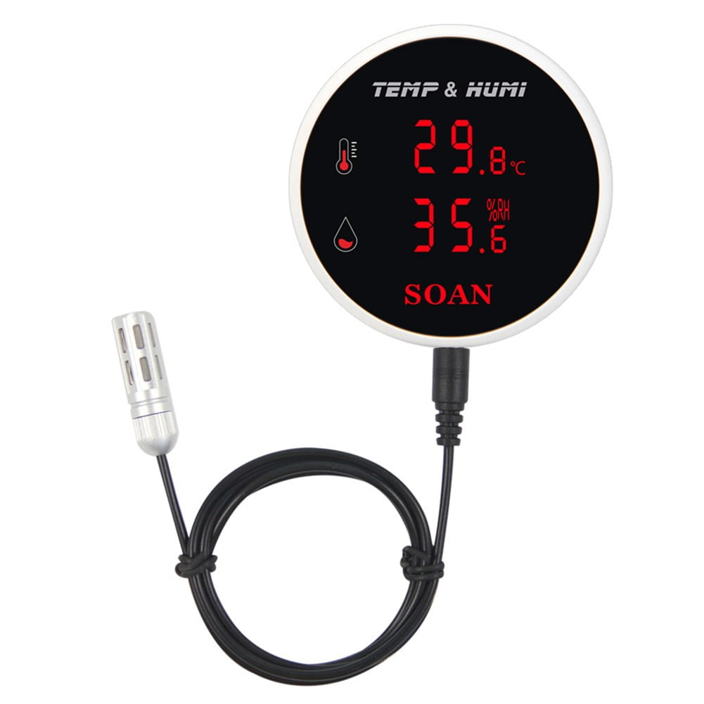 Sensor de temperatura digital Wifi para Smart Home para Tuya Disfrute ...