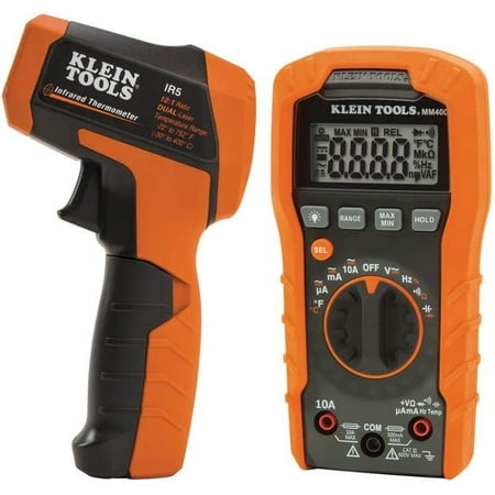 Klein Tools 80063 Multimeter and IR Thermometer 2-Piece Electrical and ...