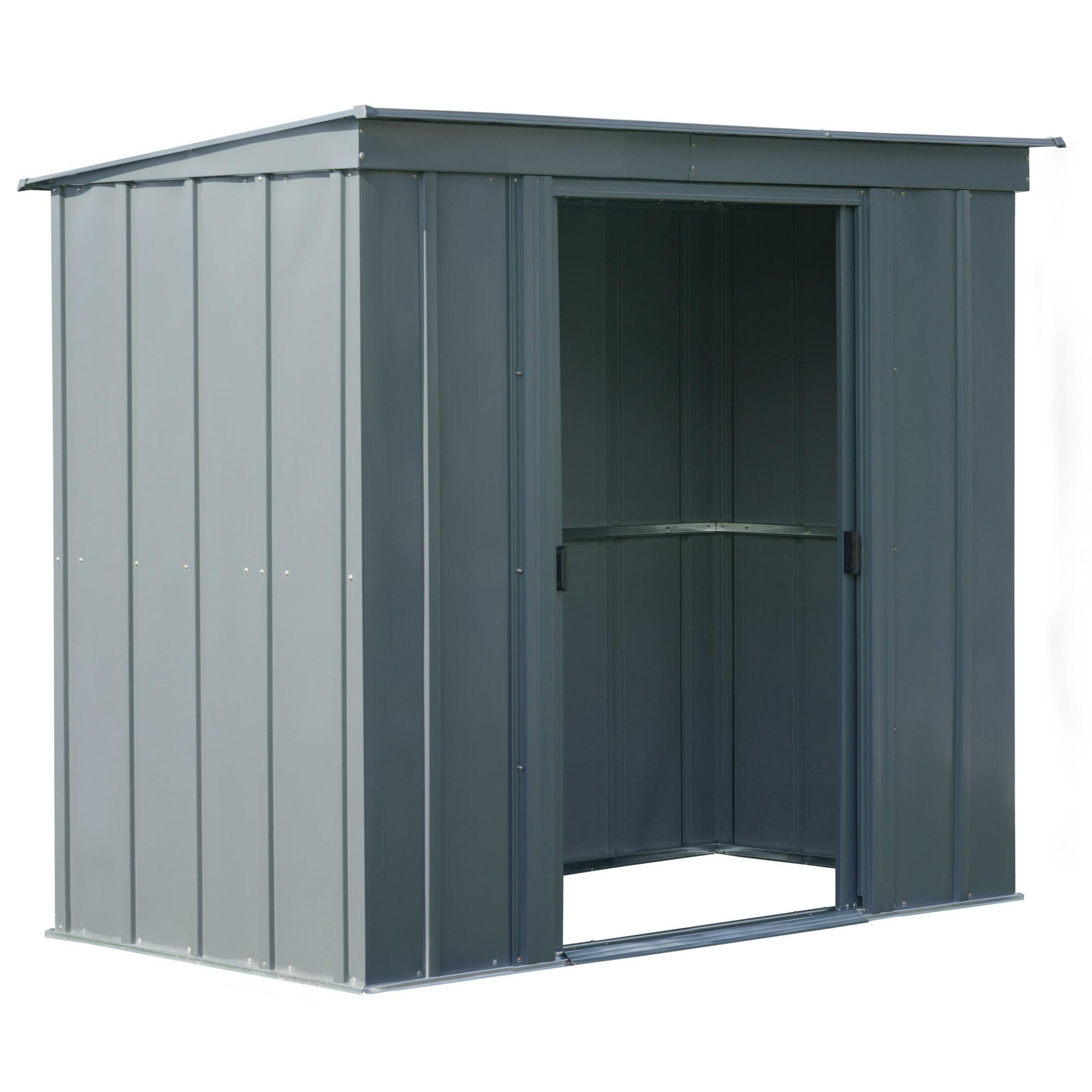 Click here for Arrow 6 X 4 X 6 Ft Grey Shed 10 Ft prices