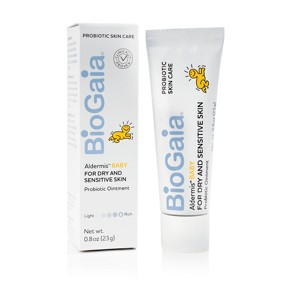 BioGaia Aldermis Baby Probiotic Ointment, Soothes Dry & Irritated Skin ...