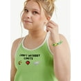 Justice Girl's Minecraft Tank with Bracelet, Sizes XS-XLP - Walmart.com Justice Girl's Minecraft Tank with Bracelet, Sizes XS-XLP - Walmart.com