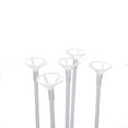 BalsaCircle 5 White 17" Plain Balloons Column Stand Sticks Holders ...