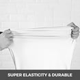 VEVORbrand 50 PCS White Chair Covers Polyester Spandex Chair Cover ...