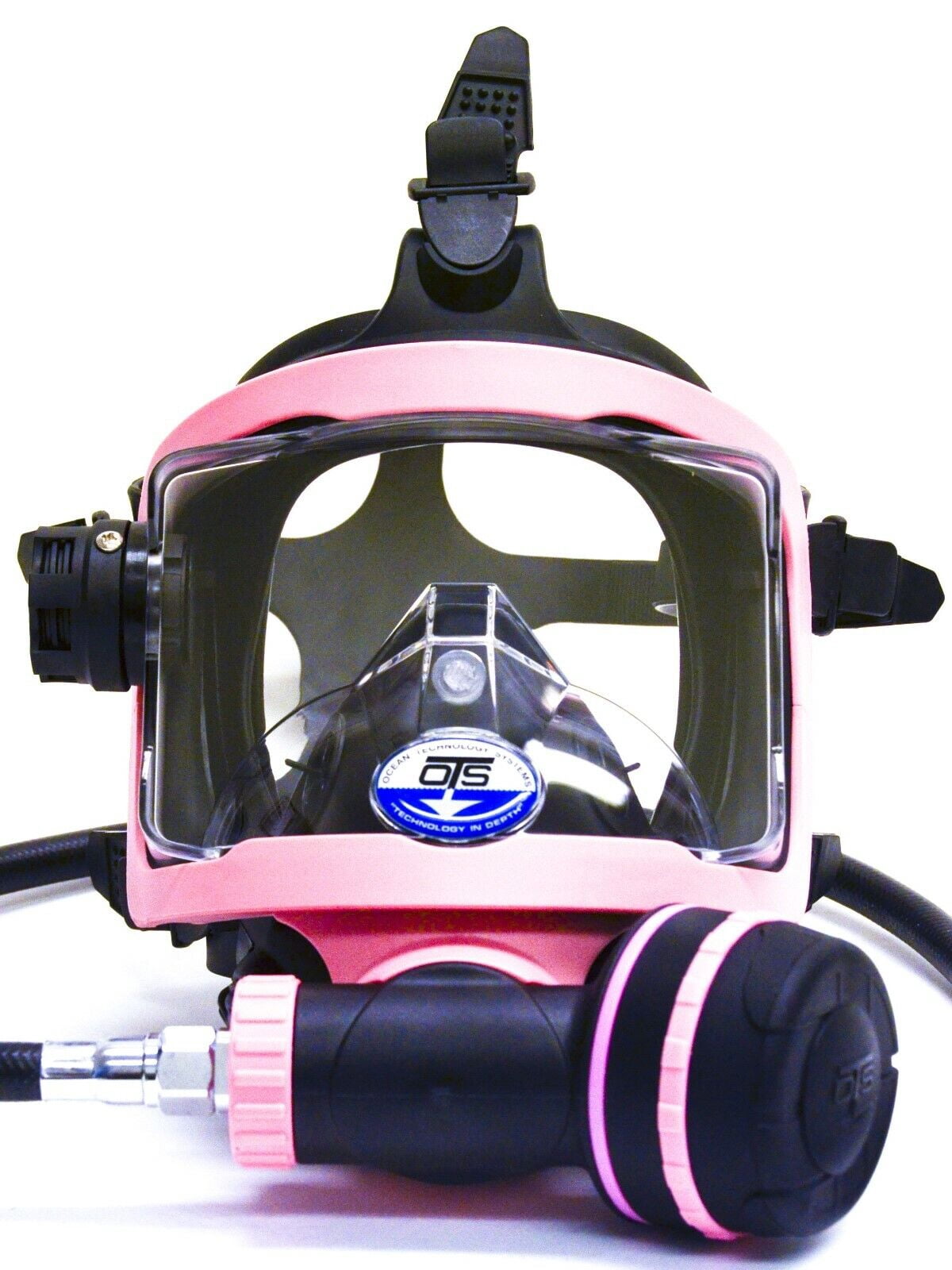 OTS Guardian Full Face Mask (Black Skirt / Pink Hardware) - Walmart.com