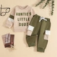 CAUYDY Toddler Baby Girl Outfits Letter Long Sleeve Sweatshirt and ...