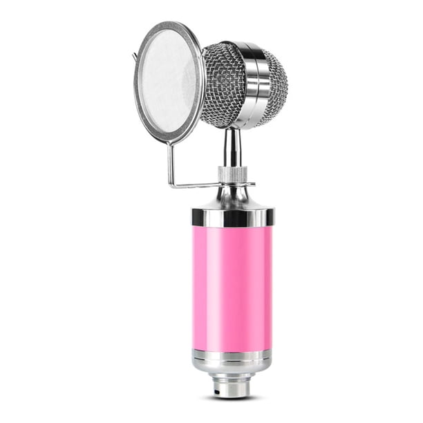 Yeacher Indoor Live Phone Microphone Small Bottle Capacitor Recording ...