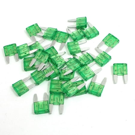 30Pcs 32V 30a Automotive Car Truck SUv Fuses Green | Walmart Canada