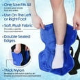 LotFancy Foot Ankle Ice Pack Wrap, Hot Cold Therapy , Large Reusable ...