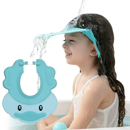 Shower cap children, baby adjustable shampoo protection, shampoo bath ...