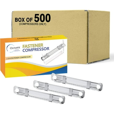 Universal Self-Adhesive Paper and File Fasteners, Two Inch Capacity ...