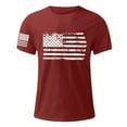 Xysaqa Men's American Flag T-Shirts Short Sleeve Graphic Tee USA Flag ...