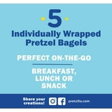 Pretzilla Soft Pretzel Bagels, Individually Wrapped, Vegan, Non-GMO, 14 ...