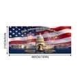 Clearance! Soovim 480x210cm Patriotic Garage Banner, Large Independence ...