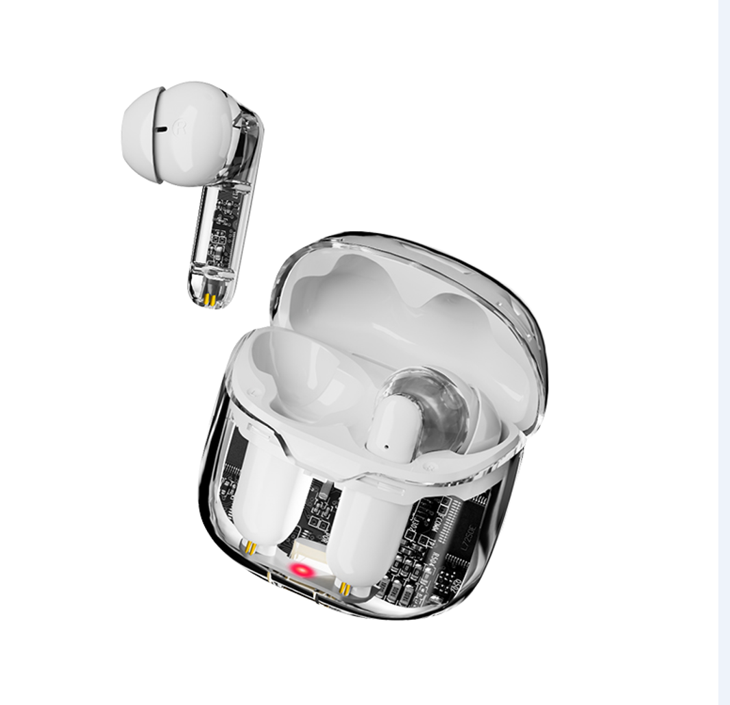 Explosive KW20 Waterproof Bluetooth Headset Transparent Compartment ...