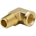 Legines 90 Degree Brass Street Elbow 1/8" NPT Male x 1/8" NPT Female Forged Pipe Fitting (Pack ...