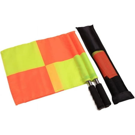 Hweilai Football Referee Training Waterproof Flag（B）, Linesman Flag Set ...