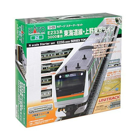KATO N gauge starter set E233 series 3000 series Tokaido line / Ueno Tokyo line 10-026 Model ...