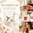 Limited Edition 2026 Garden Morning Bliss Glass Tea Cup, Hummingbird ...