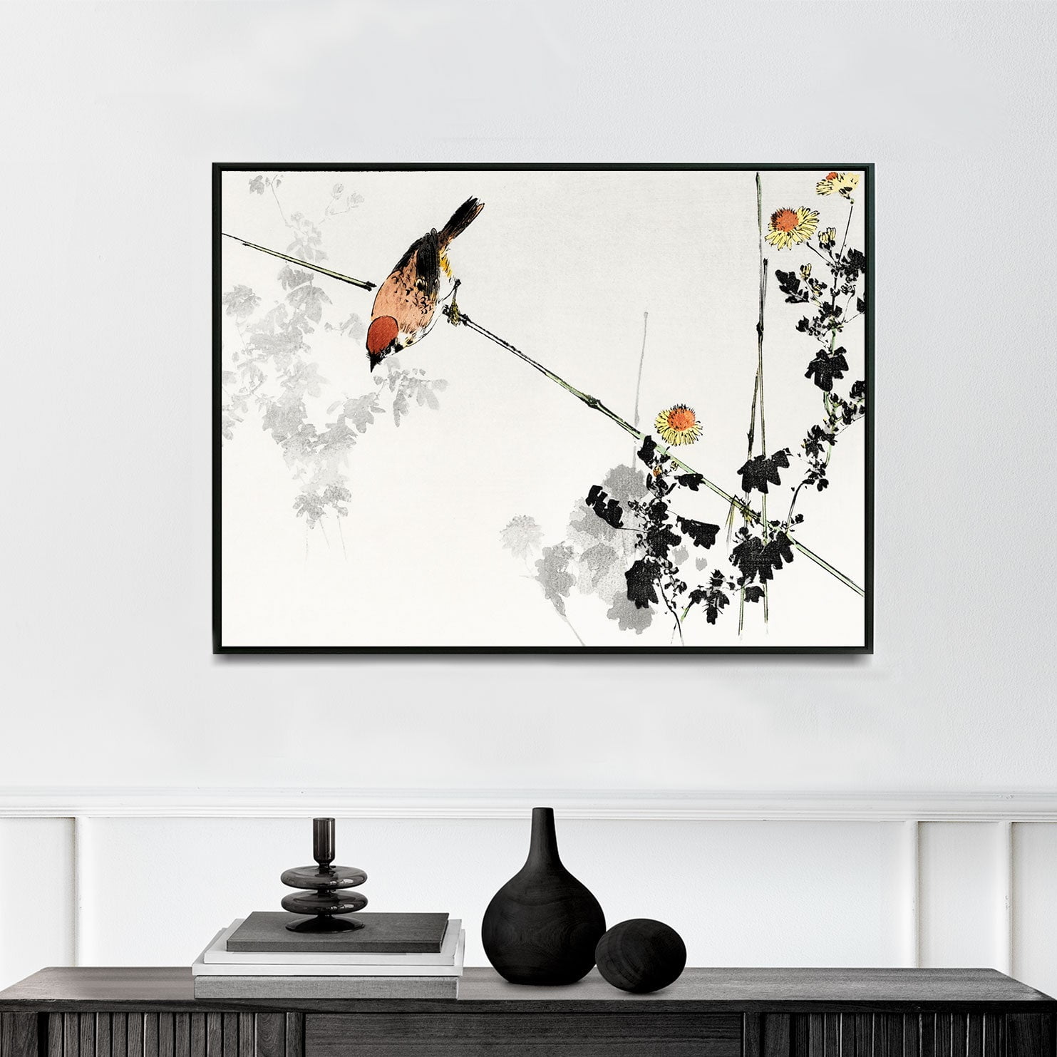 Japanese Swallow Bird | Watanabe Seitei | Premium Fine Art Print | 19th ...
